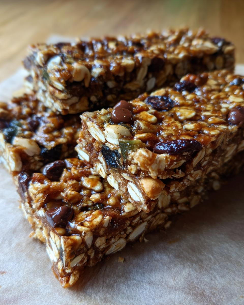 Brilliant No Bake Trail Mix Bars: 15 Min Prep