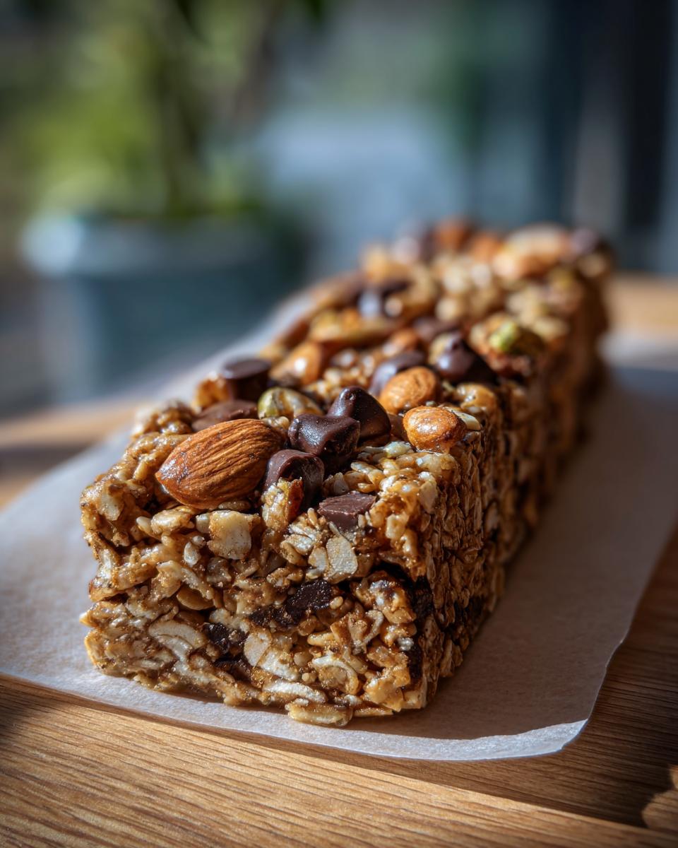 Brilliant No Bake Trail Mix Bars: 15 Min Prep