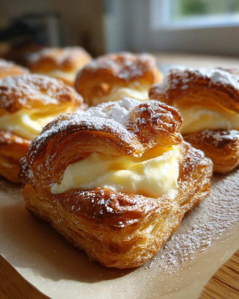 Easy Puff Pastry Cheese Danish in 30 Minutes