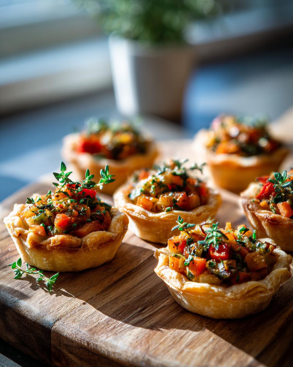 Amazing Mini Vegetable Tartlets: 12 Flavorful Bites
