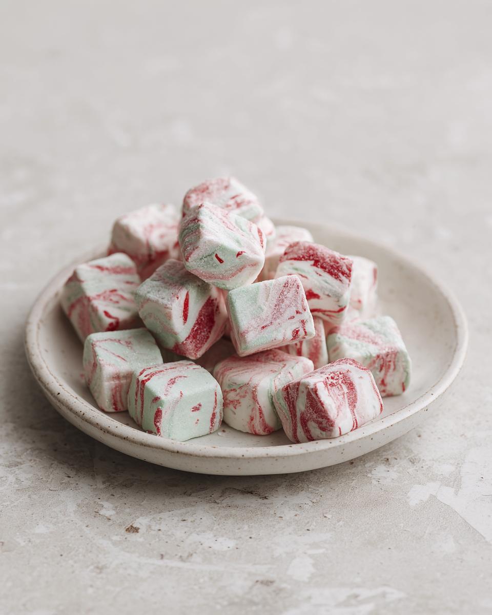Delicious Soft Christmas Peppermints: 1 Easy Recipe