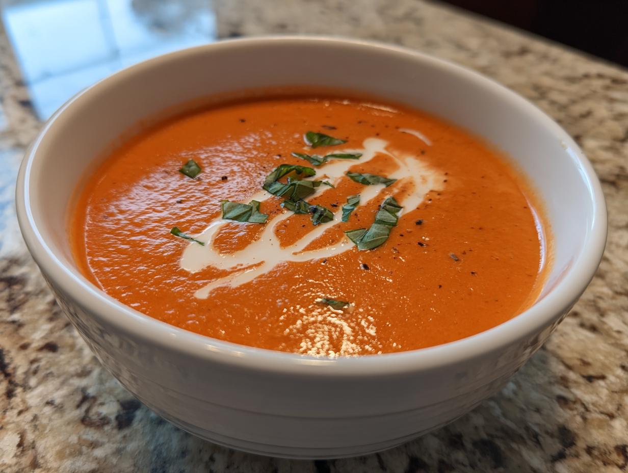 Ultimate 1-Pot tomato bisque for joy