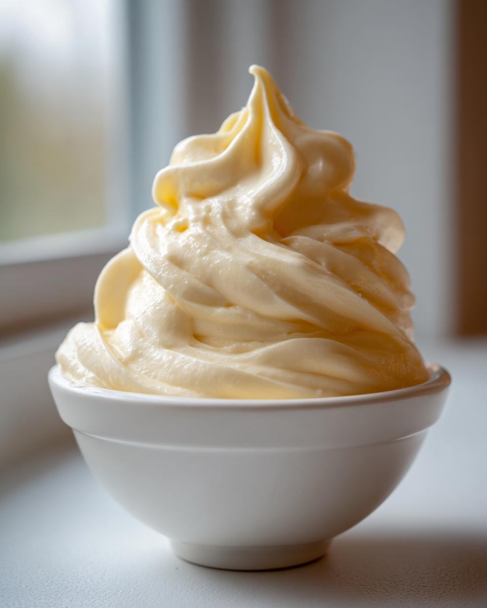 5-Step homemade mayonnaise: Great success